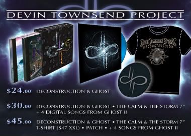 DEVIN TOWNSEND PROJECT - Deconstruction, Ghost Album Streams Online
